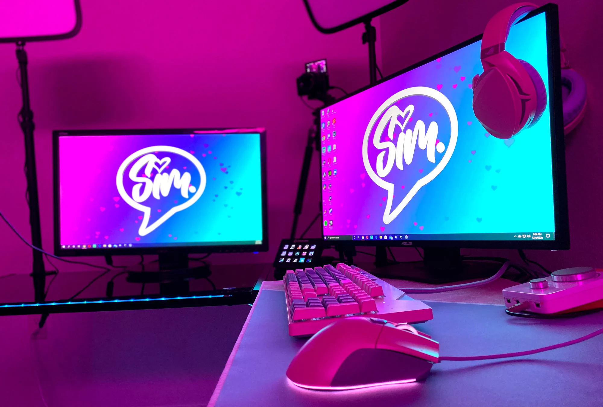 Simby and LuckyShots upgrade their Mixer streams with ROG | ROG ...