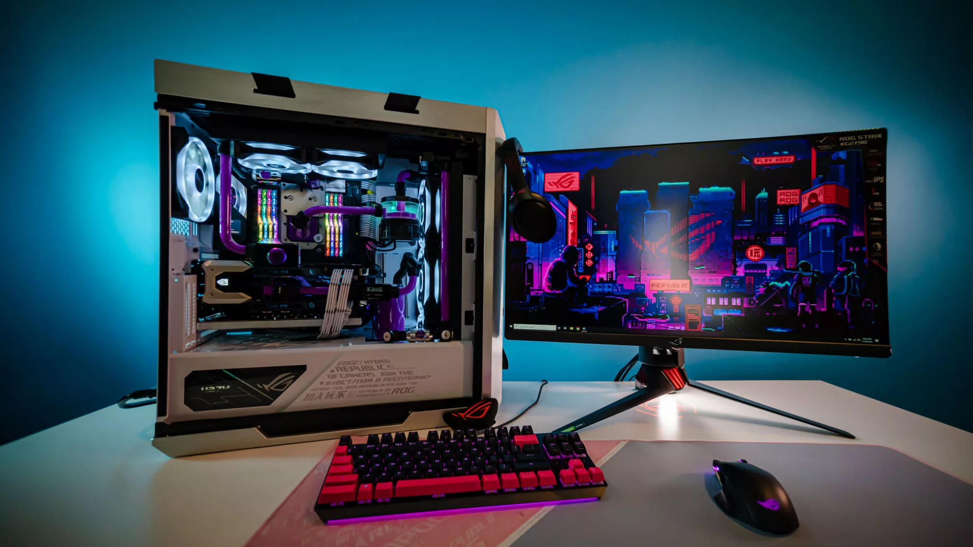 From car reviews to sim racing and PC building with Andie the Lab | ROG ...